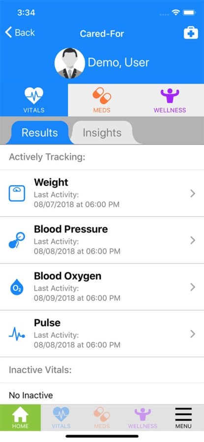 healthio - Mobile App Case Study | Think Tree Studios